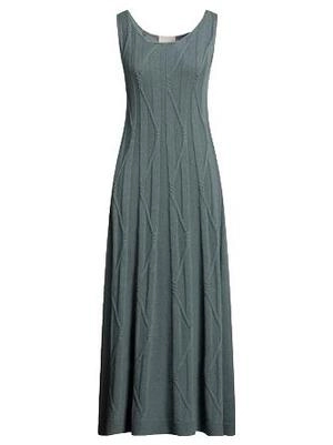 DRUMOHR DRUMOHR Sleeveless Cashmere Maxi Dress Grey