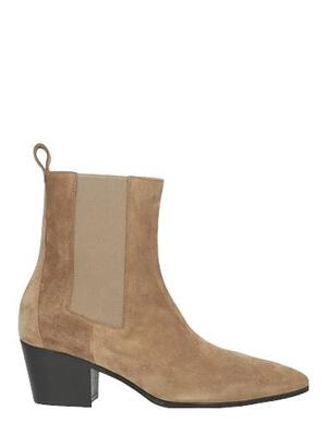 COPENHAGEN  Suede Chelsea Boots - Beige