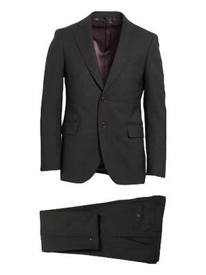 TOMBOLINI Suit Size Polyester, Wool, Elastane - Grey