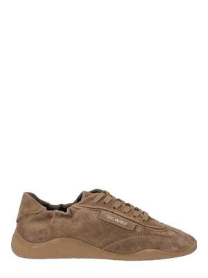 VIC MATIE Low-top Suede Sneakers - Tan