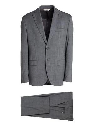 PAOLONI Suit Size Virgin Wool - Grey