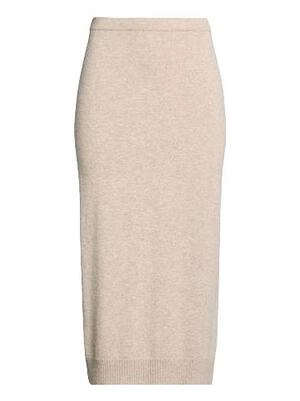 Sandro Knitted Midi Skirt - Grey