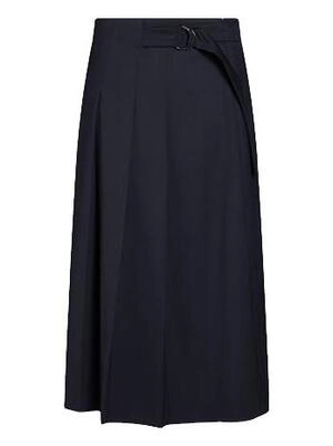 Peserico Midi Skirt In Midnight - Blue