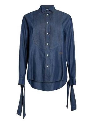 JACOB COHEN JACOB COHЁN Denim Shirt With Embroidered Logo