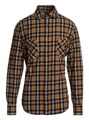 JACOB COHЁN Shirt Camel Size Cotton, Linen - Beige
