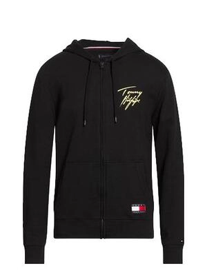 Tommy Hilfiger Sweatshirt Size Cotton, Elastane - Black