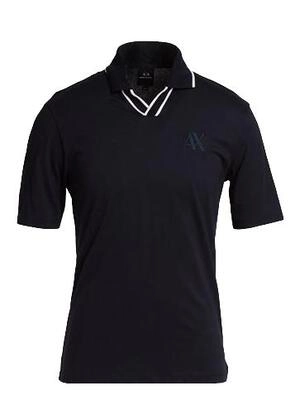 Armani Exchange Polo Shirt Size Cotton - Blue