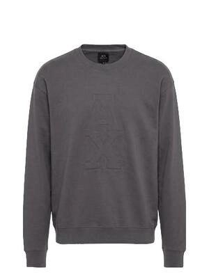 Armani Exchange Sweatshirt Size Cotton, Elastane - Grey