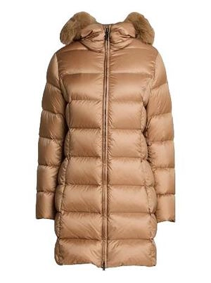 COLMAR Puffer Polyamide Down Coat - Beige