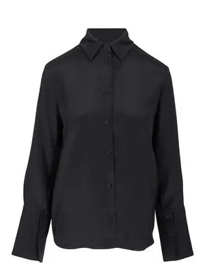 MAX MARA MAX MARA Oversized Silk Stretch Shirt