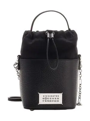 MAISON MARGIELA 5ac" Small Bucket Bag - Black