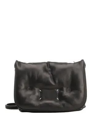 MAISON MARGIELA Glam Slam Flap Small Bag - Black