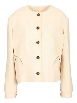 BLAZÉ MILANO Missy Gliss Bolero Jacket - White