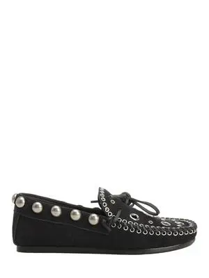 ISABEL MARANT ÉTOILE ISABEL MARANT Suede Eyelets Moccasins