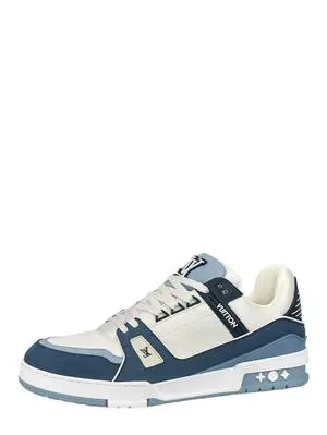 LOUIS VUITTON Trainers - White/blue