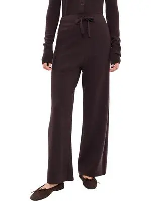 Le Kasha Suria Cashmere Pants - Prune