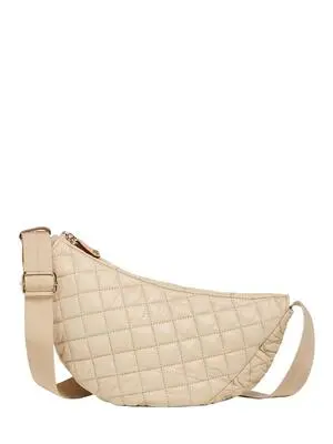 Mz Wallace Small Metro Smile Bag - Buff