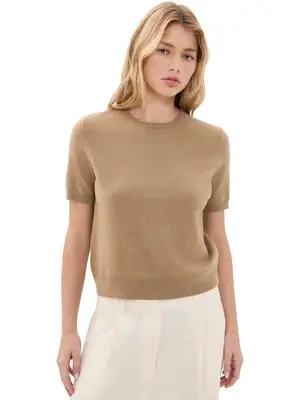 Vince Relaxed Crew Pullover - Carmello