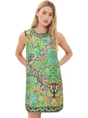 ALEMAIS Sleeveless Floral Print Mini Dress - Multi