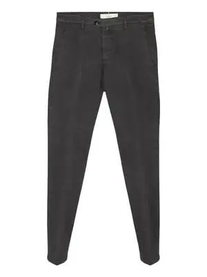 BRIGLIA 1949 Tapered Chino Pants - Grey