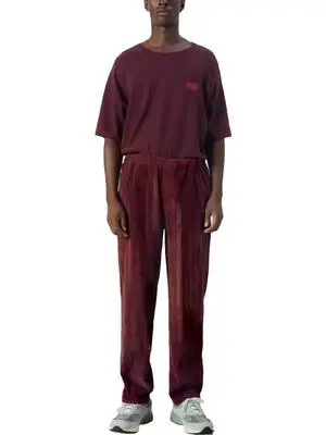 American Vintage Corduroy Straight-leg Trousers - Red