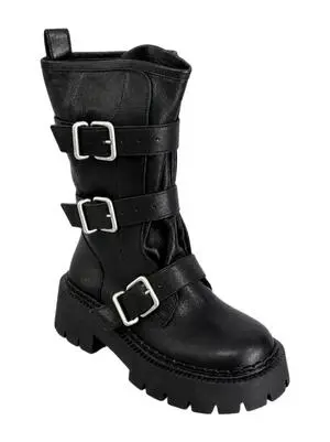 VIC MATIE Vic Matie Buckled Biker Boots
