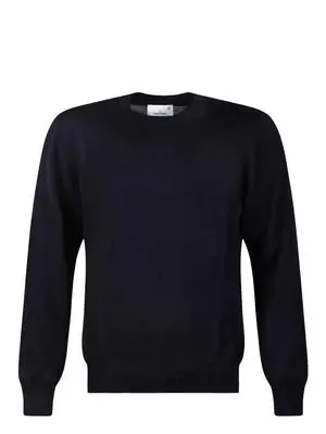 GRAN SASSO Crew Neck Long Sleeve Sweater - Blue