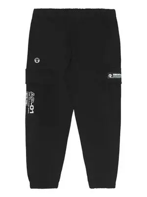 AAPE BY *A BATHING APE Moonface Track Pants - Black