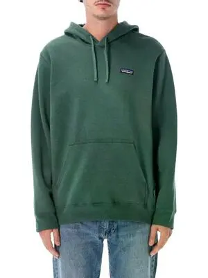 Patagonia P-6 Label Uprisal Logo-patch Pouch-pocket Hoodie - Green