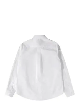 Simone Rocha Ruffle-trimmed Slash-detail Shirt - White