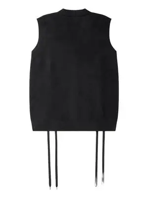 SIMONE ROCHA Simone Rocha Lace-Up Button-Down Vest