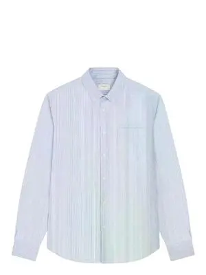 PERCIVAL Striped Button-down Shirt - White