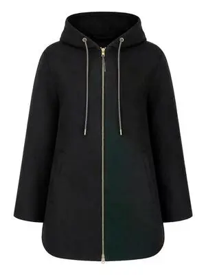 HERNO Herno Cocoon Drawstring Wool Coat