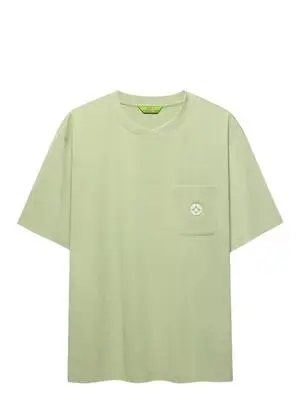 SHANGHAI TANG Coin Chest-pocket T-shirt