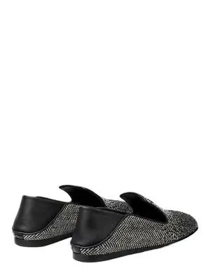 JIMMY CHOO Eliot Slippers - Black