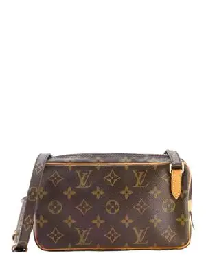 LOUIS VUITTON Pochette Marly Bandouliere Bag Monogram Canvas Crossbody Bag - Brown