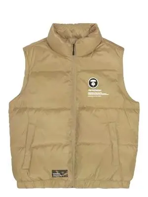 AAPE BY *A BATHING APE® AAPE BY *A BATHING APE® Moonface Patch Down Vest