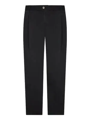 BRIGLIA 1949 Pleated Chino Trousers - Black