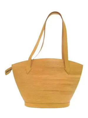 LOUIS VUITTON Louis Vuitton Epi Saint Jacques GM Long Strap Tote Bag Yellow