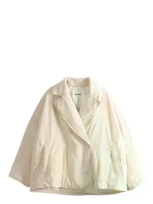 CASEY CASEY Luna Double-breasted Padded Jacket - Neutrals