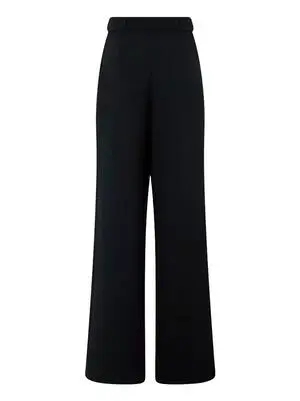ALBERTA FERRETTI Alberta Ferretti Belted Pleated Straight Trousers