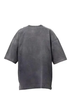 Mihara Yasuhiro Sun Faded Distressed T-shirt - Grey