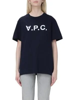 A.p.c. Logo T-shirt - Navy