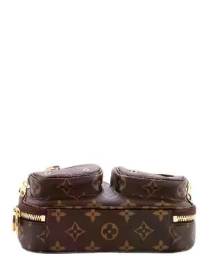 LOUIS VUITTON Monogram Canvas Utility Crossbody Bag - Brown