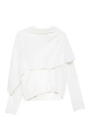 DARKPARK Addison Long-sleeve Sweater - White