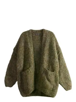 CASEY CASEY Elsa Chunky Knit Cardigan - Green