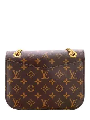 LOUIS VUITTON Louis Vuitton Passy Monogram Canvas Crossbody Bag Brown