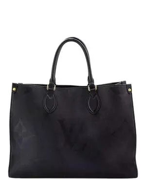 LOUIS VUITTON Onthego Monogram Empreinte Giant Mm Tote Bag - Black