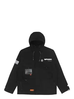 AAPE BY *A BATHING APE Apunvs Hooded Jacket - Black
