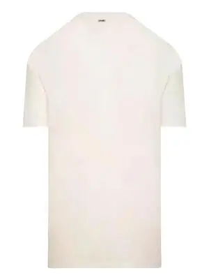 FRACOMINA FRACOMINA Lace-Detail Printed T-Shirt